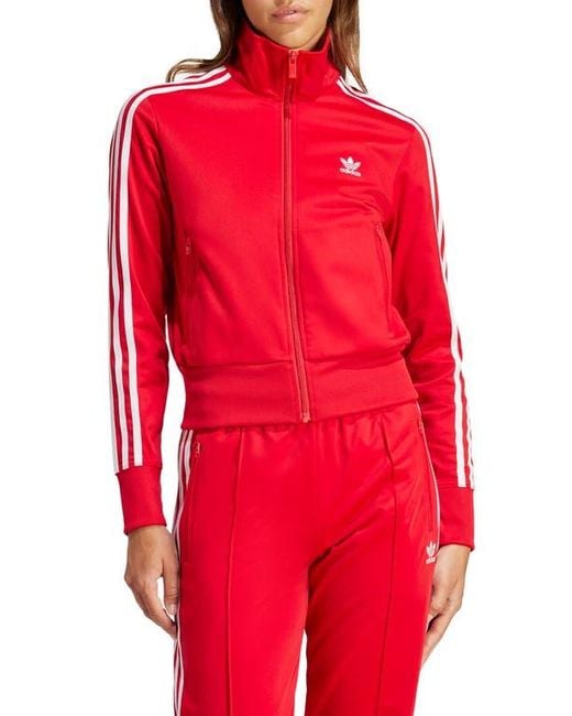 adidas Originals Adicolor Classics Sst Track Jacket in Red | Lyst