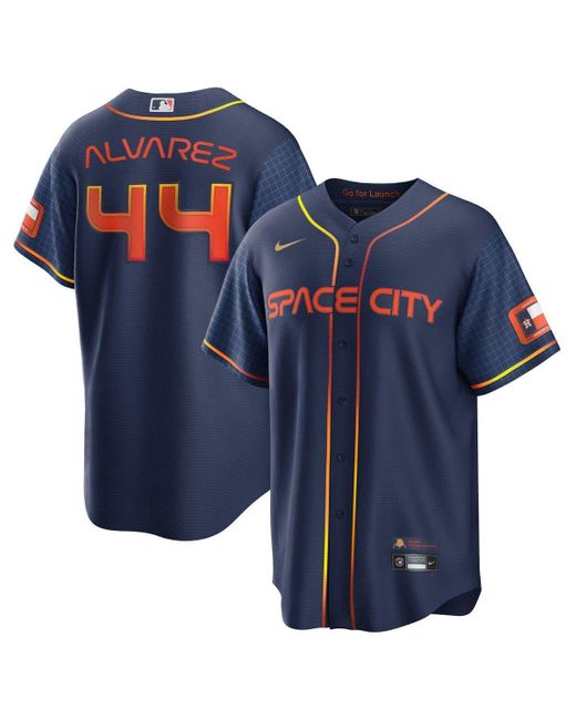 Nike Yordan Alvarez Houston Astros 2022 City Connect Replica Player ... Nike Yordan Alvarez Houston Astros 2022 City Connect Replica Player ...