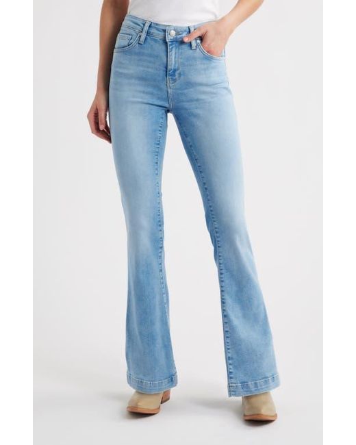 Mavi Sydney Stretch Flare Jeans in Blue | Lyst