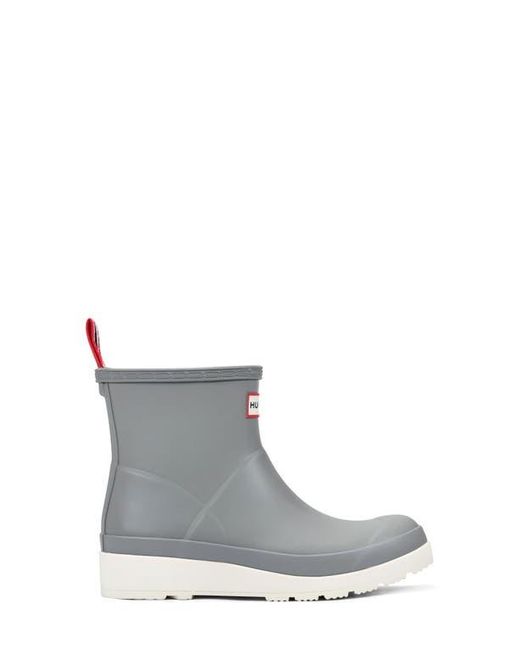 HUNTER Original Play Waterproof Short Rain Boot in Gray | Lyst