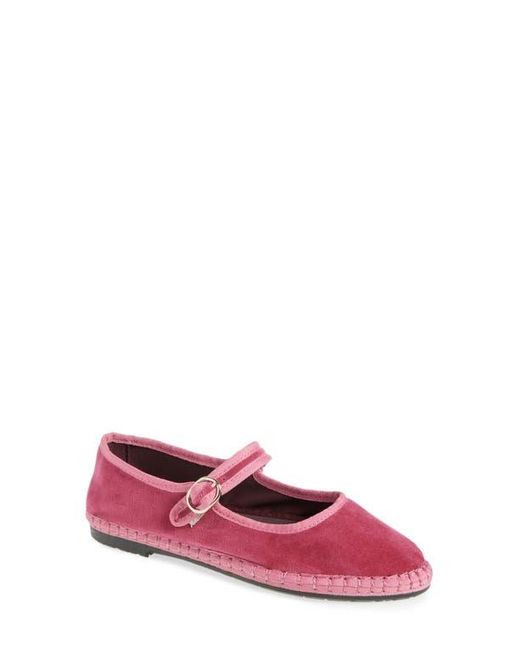 Flabelus Frances Mary Jane Flat in Pink | Lyst