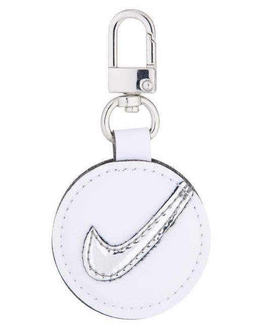 Nike Premium Tag Fob Charm in White | Lyst
