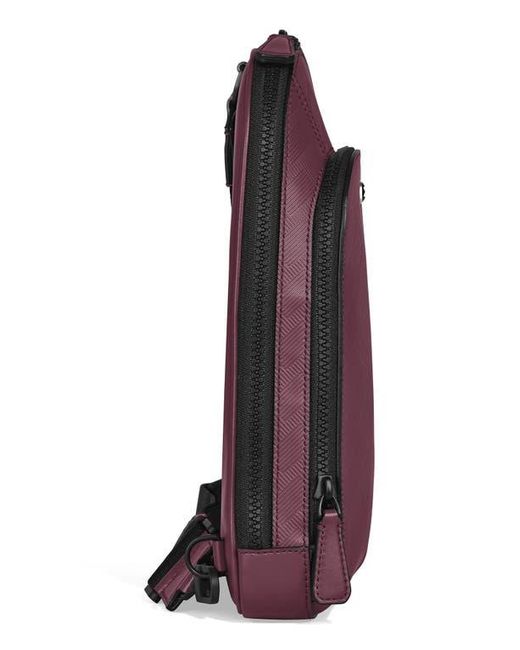 Montblanc Extreme 3.0 Leather Sling Bag in Purple for Men | Lyst