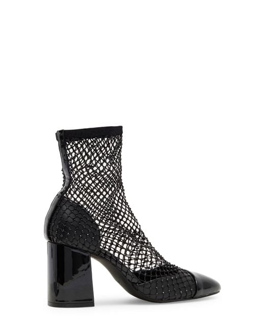 Steve Madden Eleanor Crystal Embellished Bootie In Black Lyst
