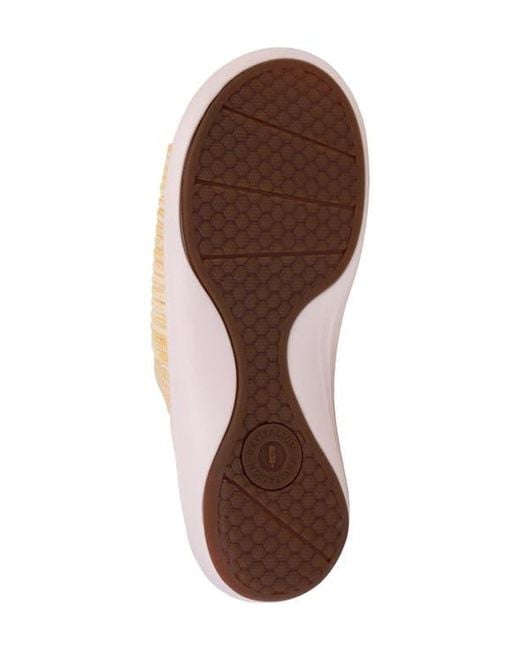 Revitalign Vanessa Slide Sandal in Metallic | Lyst