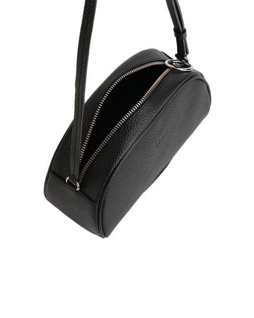 BEHNO Elizabeth Leather Camera Crossbody Bag in Black | Lyst