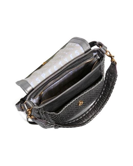 Aimee Kestenberg All For Love Woven Convertible Shoulder Bag in Gray | Lyst