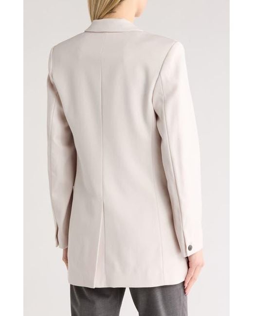 Rag & Bone Charlie Virgin Wool Blazer in Natural | Lyst