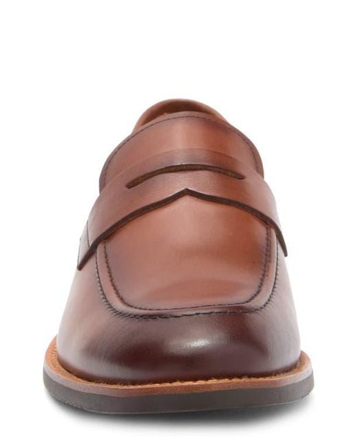 Warfield & Grand Merrick Penny Loafer in Brown for Men | Lyst