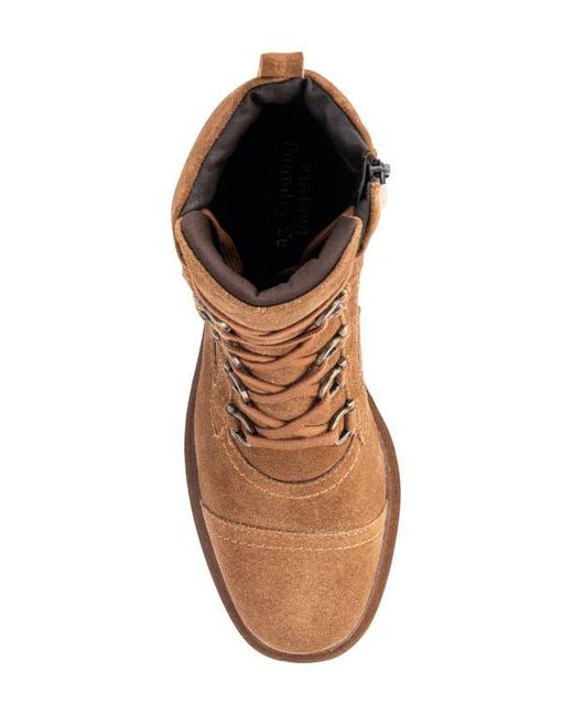 Vintage Foundry Eleonora Lug Boot In Brown Lyst