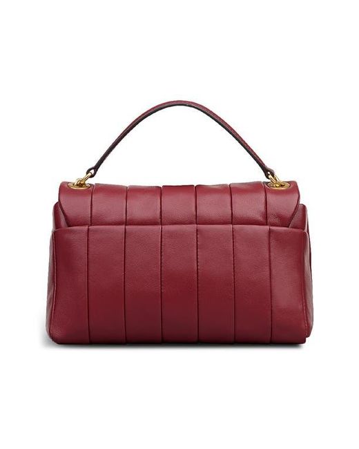 Radley Burton Way Mini Quilted Crossbody Bag in Red | Lyst