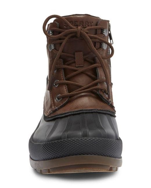Sperry Top-Sider Gloucester Waterproof Duck Boot in Brown for Men | Lyst