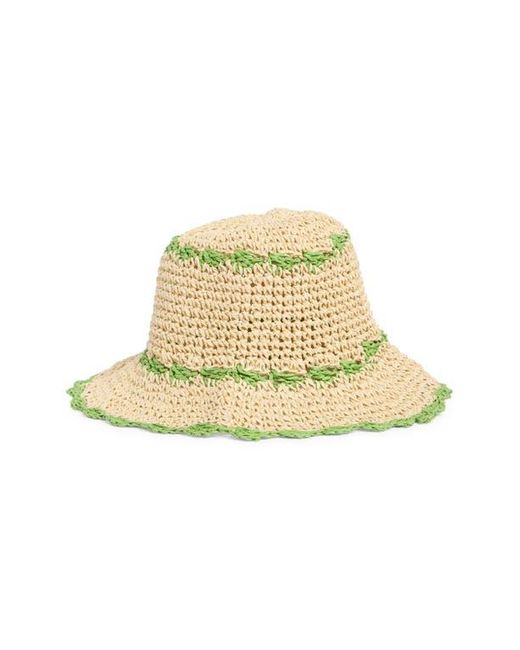 AREA STARS Floppy Straw Bucket Hat in Metallic | Lyst