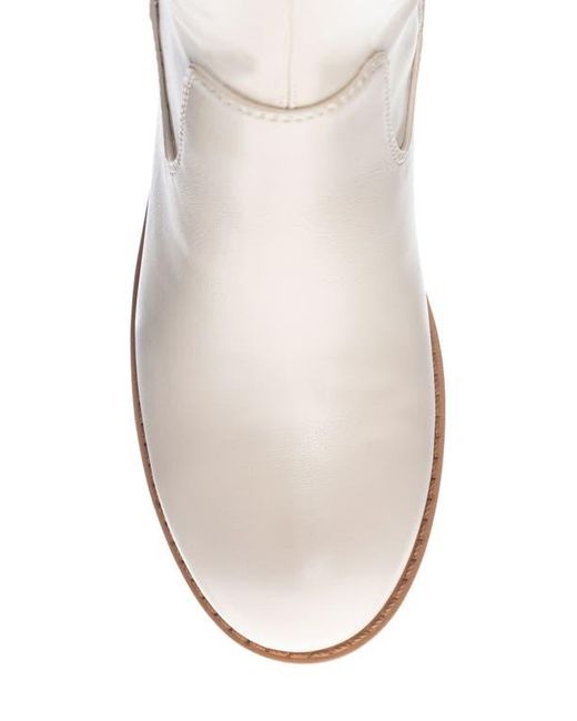 Dirty Laundry Veelo Knee High Platform Boot in White | Lyst