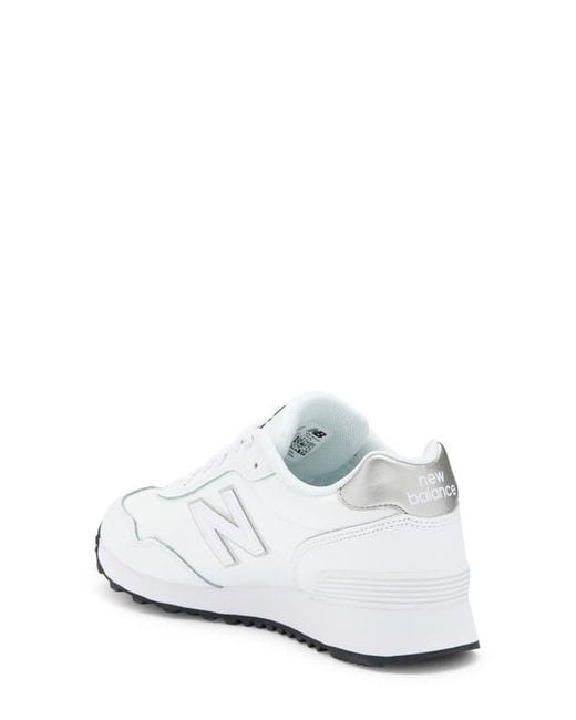 New Balance 515 Sneaker in White | Lyst
