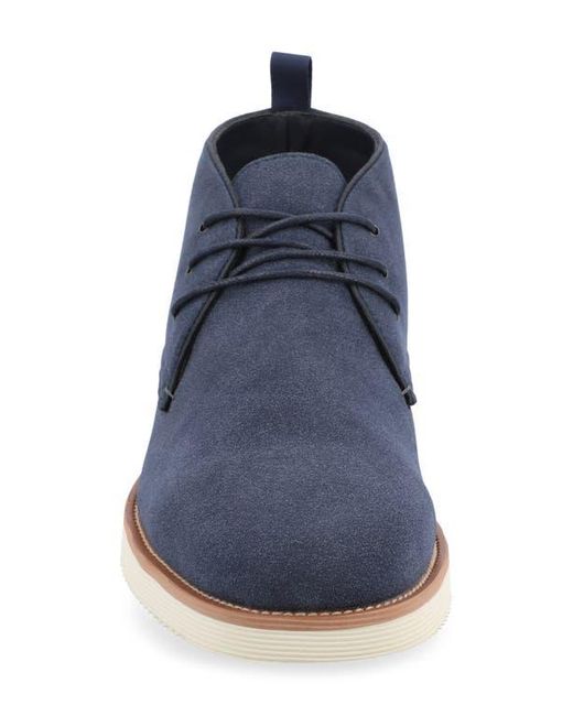 Vance Co. Jimmy Plain Toe Vegan Leather Chukka Boot in Blue for Men | Lyst