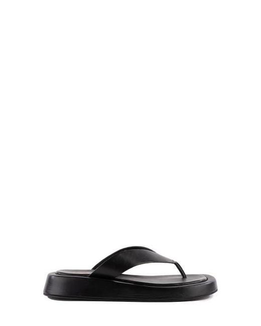 Seychelles Nautical Flip Flop Sandal in Black | Lyst