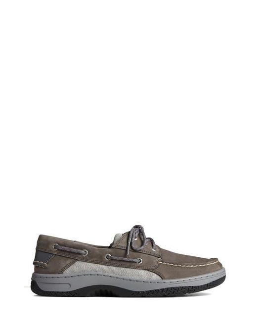 Sperry Top-Sider Billfish 3-Eye Nautical Boat Shoe in Gray for Men | Lyst