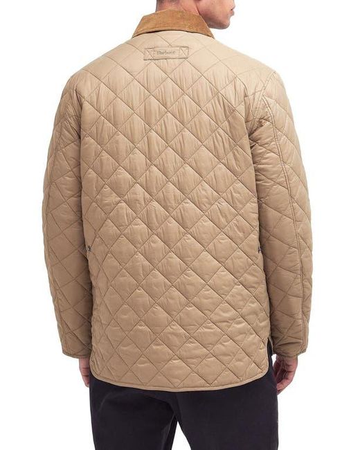 Barbour Modern Chelsea Quilted Jacket in Natural for Men | Lyst
