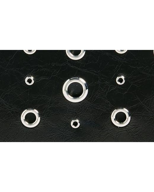 Marc Jacobs Grommet Flap Shoulder Bag in Black | Lyst