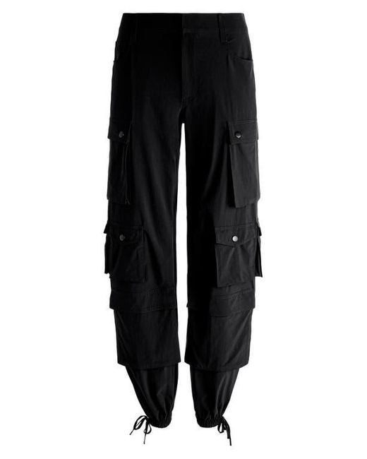 Alice + Olivia Olympia Mr. Baggy Cargo Pants in Blue | Lyst