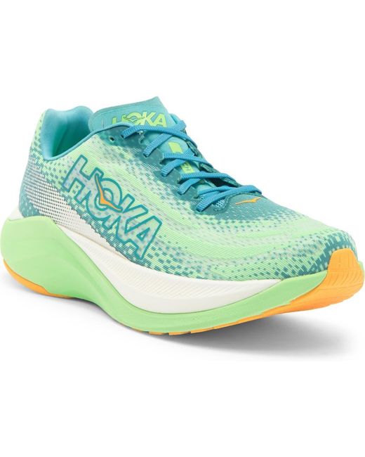 Hoka One One Mach X Running Shoe in Blue for Men | Lyst