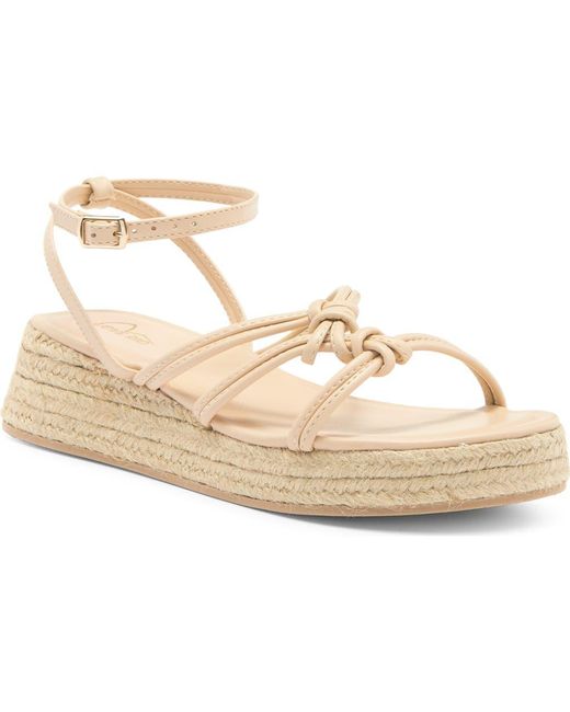 Love Rio Espadrille Wedge Sandal in Metallic | Lyst