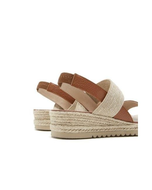 La Canadienne Rica Espadrille Wedge Sandal in Natural | Lyst