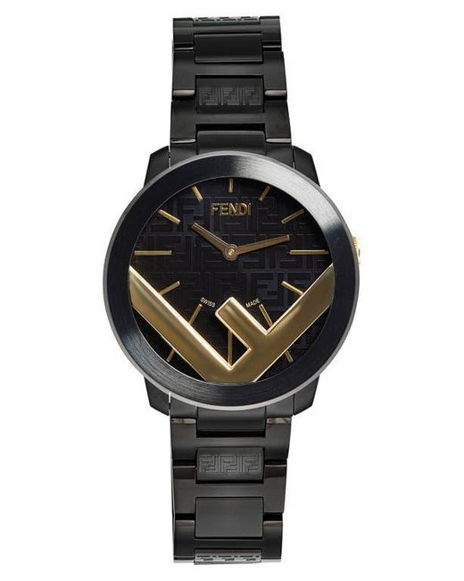 Fendi F Is Bracelet Watch, 41Mm in Black for Men | Lyst