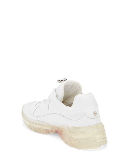 Longchamp Logo Sneaker in White | Lyst