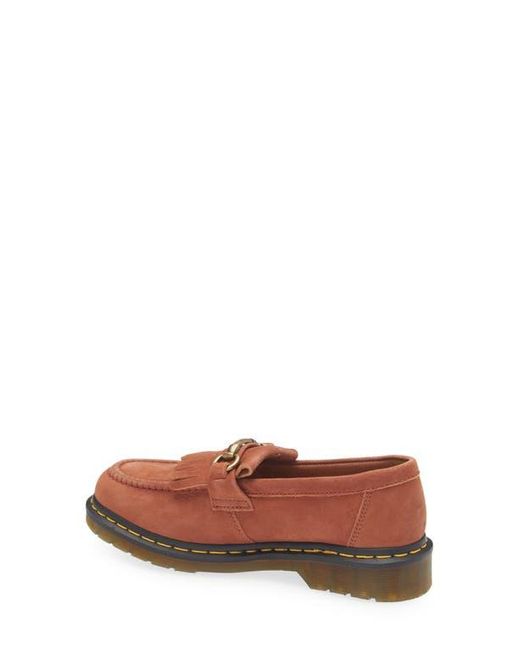 Dr. Martens Adrian Kiltie Fringe Snaffle Bit Loafer in Brown | Lyst