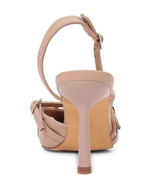 BERNESS Anderson Pointed Toe Slingback Pump in Pink | Lyst