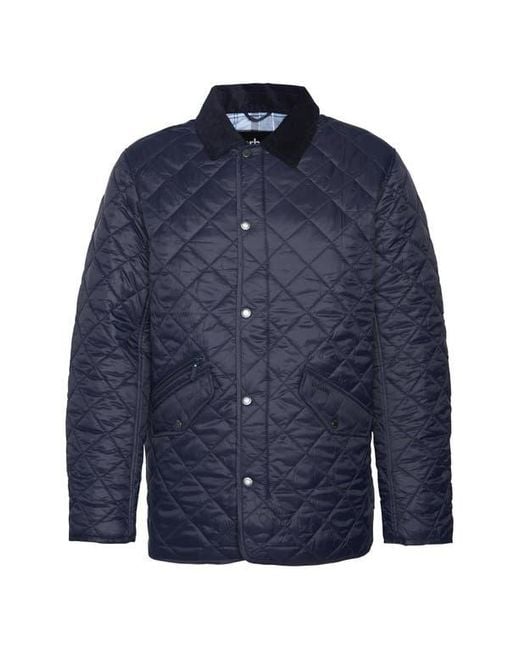 Barbour Mod Chelsea Quilted Jacket in Blue for Men | Lyst