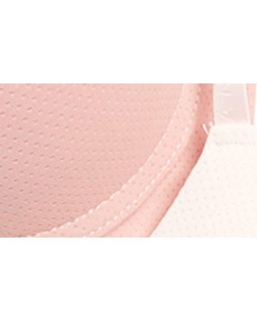 Danskin Assorted 3-Pack Perforated Microfiber Bras in Pink | Lyst