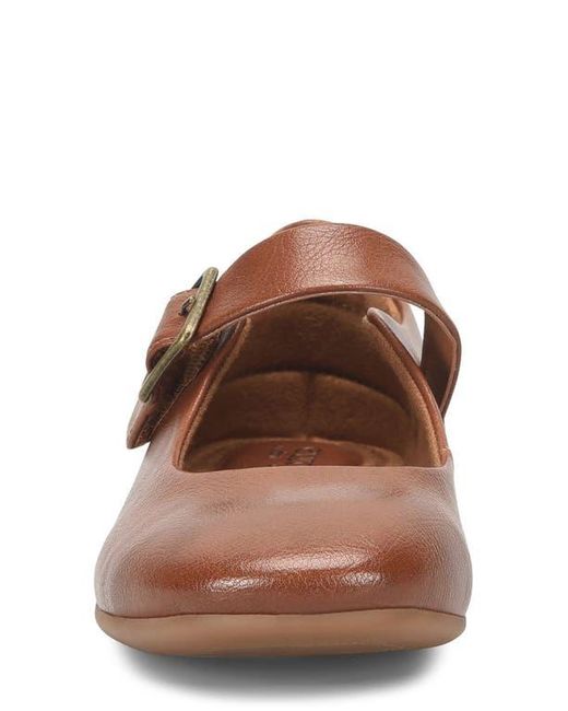 EuroSoft Kendal Mary Jane Flat in Brown | Lyst