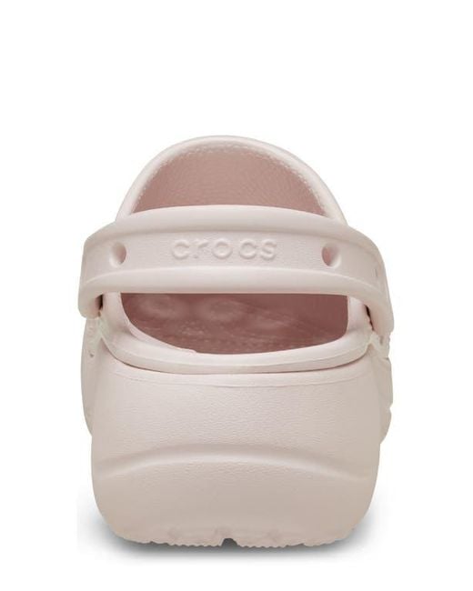 Crocs™ Baya Platform Clog in White | Lyst