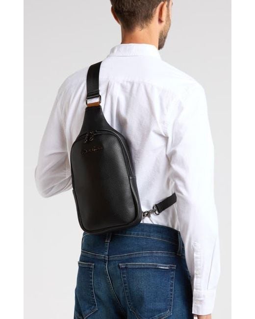 Robert Graham Jetty Sling Bag in Black | Lyst