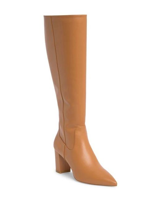 Stuart Weitzman Renegade Block Heel Boot in Brown | Lyst