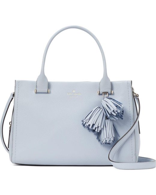 Kate Spade Palmer Drive Maryam Convertible Top-Handle Bag in Blue | Lyst