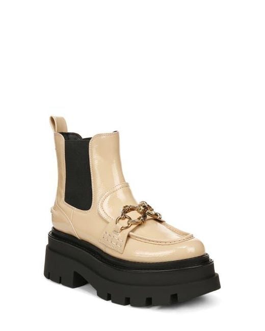 Circus by Sam Edelman Brooks Platform Chelsea Boot in Black | Lyst