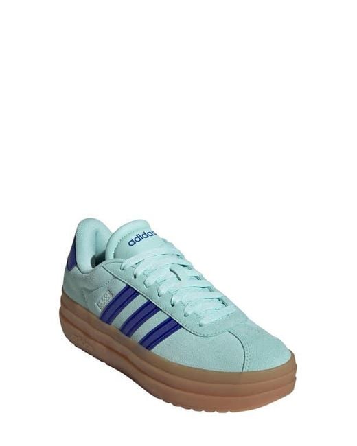 adidas Vl Court Platform Sneaker in Blue | Lyst