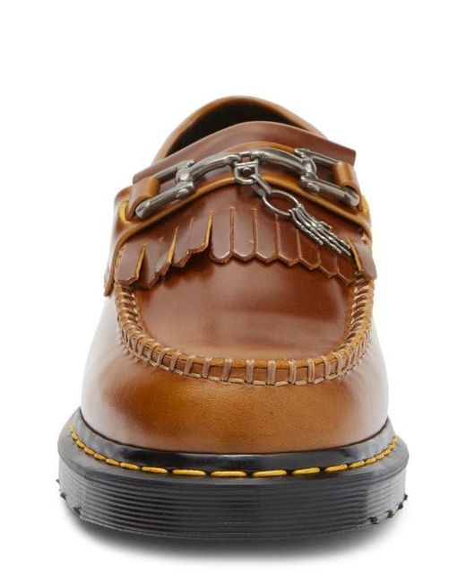 Dr. Martens Adrian Kiltie Fringe Bit Loafer in Brown for Men | Lyst