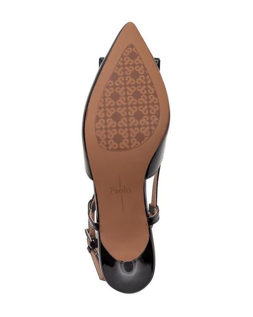 Linea Paolo Cyprus Slingback Pointed Toe Pump in Black | Lyst