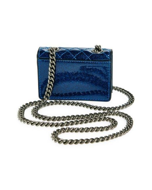 Kurt Geiger Micro Brixton Shoulder Bag in Blue | Lyst