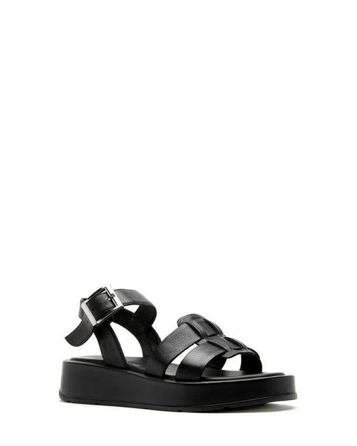 La Canadienne Aubree Platform Sandal in Black | Lyst