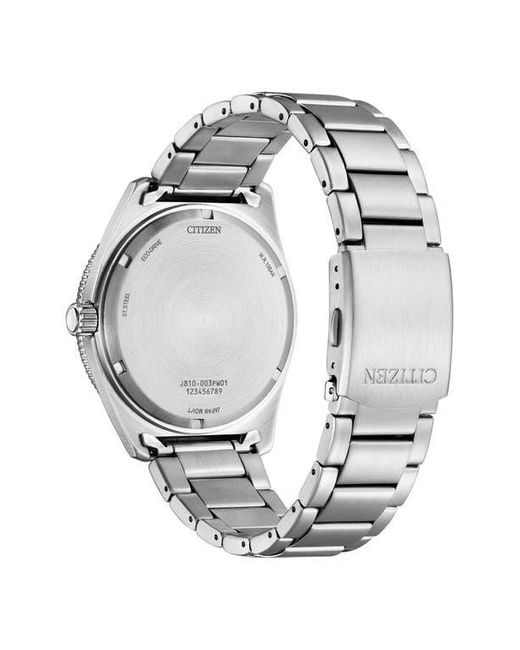 Citizen Eco Drive Classic Sporty Stainless Steel Bracelet Watch, 43Mm ...