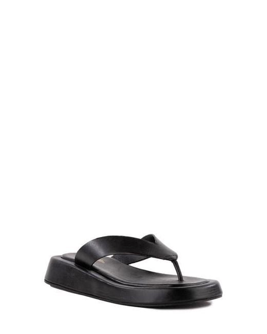 Seychelles Nautical Flip Flop Sandal in Black | Lyst