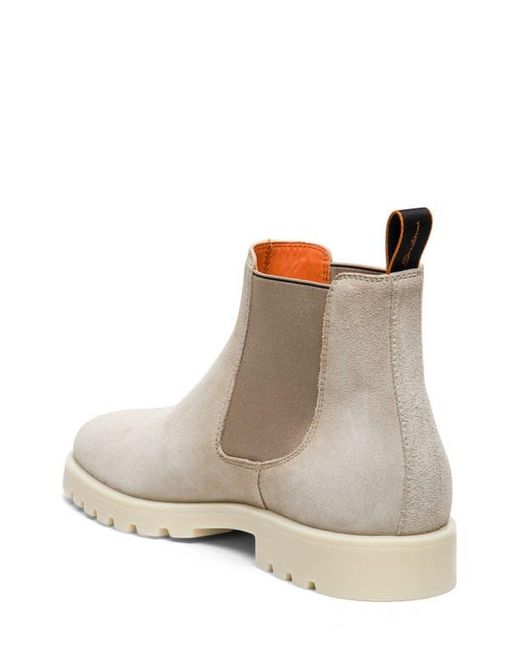 Santoni Langley Chelsea Boot in Natural for Men | Lyst