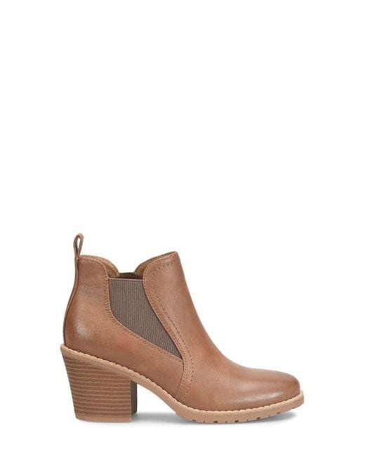 EuroSoft Dustine Ankle Bootie in Brown | Lyst