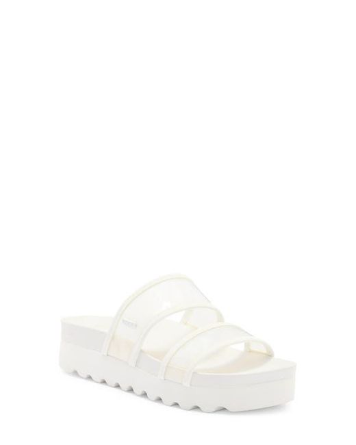 Reef Vista Hi-Energy Platform Slide Sandal in White | Lyst